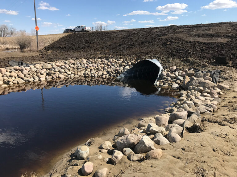 Bridge Sized Culvert Replacement in Alberta